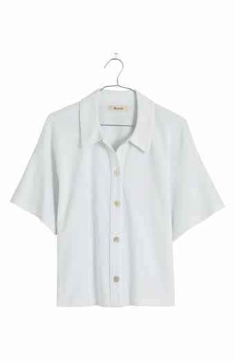 Madewell Cotton Corduroy Button-Up Crop Shirt | Nordstromrack Madewell Cotton Corduroy Button-Up Crop Shirt | Nordstromrack