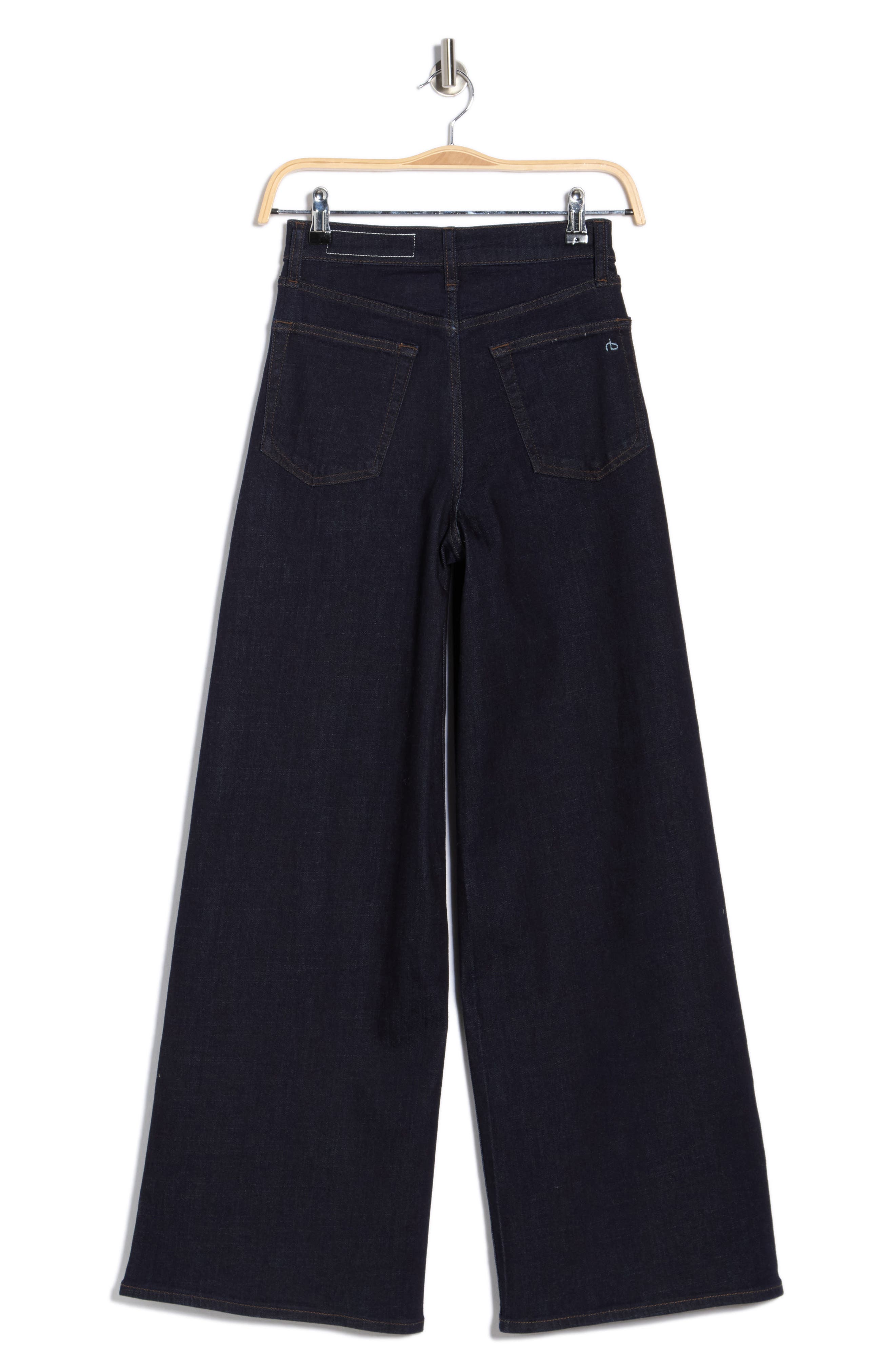 rag & bone Serena High Waist Wide Leg Jeans | Nordstromrack