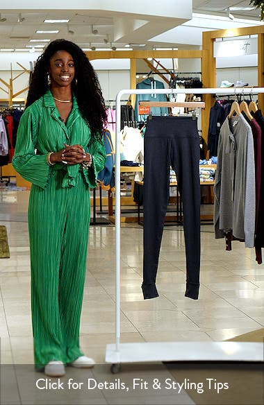 Varley Always Warm Super High Waist Base Layer Stirrup Leggings | Nordstrom