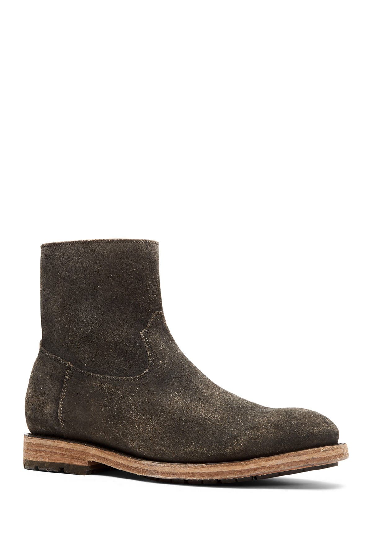 Frye Bowery Suede Inside Zip Boot | Nordstromrack