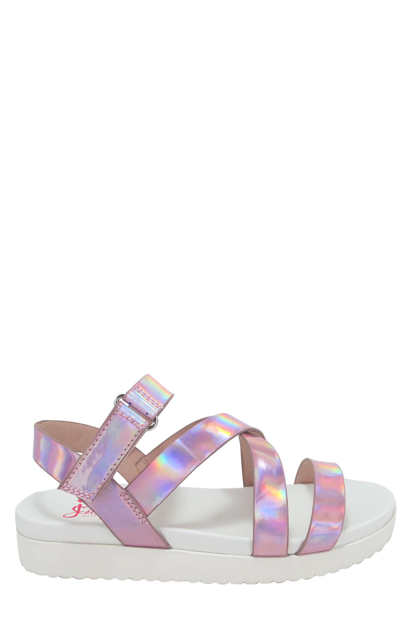JELLYPOP Mitsu Metallic Slingback Sandal | Nordstromrack