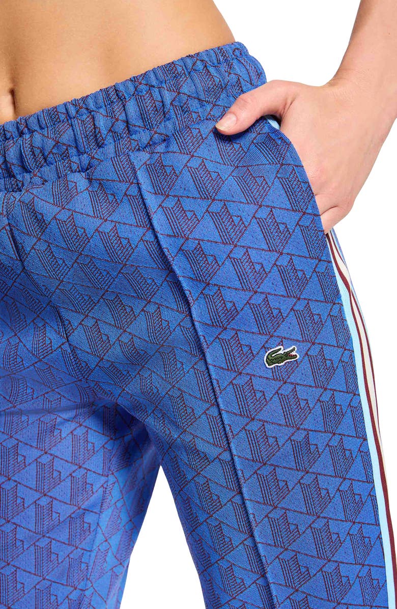 Lacoste Logo Monogram Stripe Track Pants | Nordstromrack