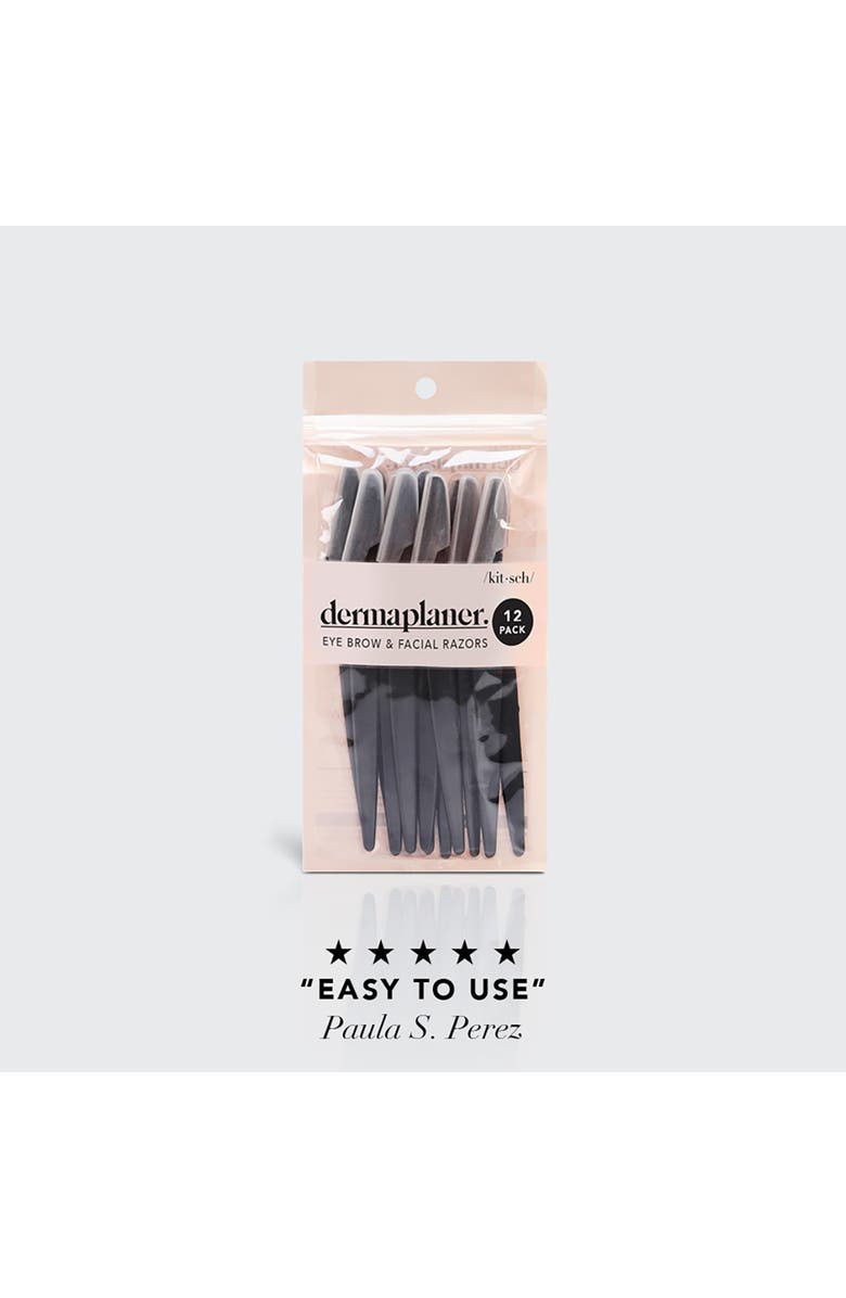 Kitsch Dermaplaners 12-Pack Eyebrow & Facial Razors | Nordstromrack