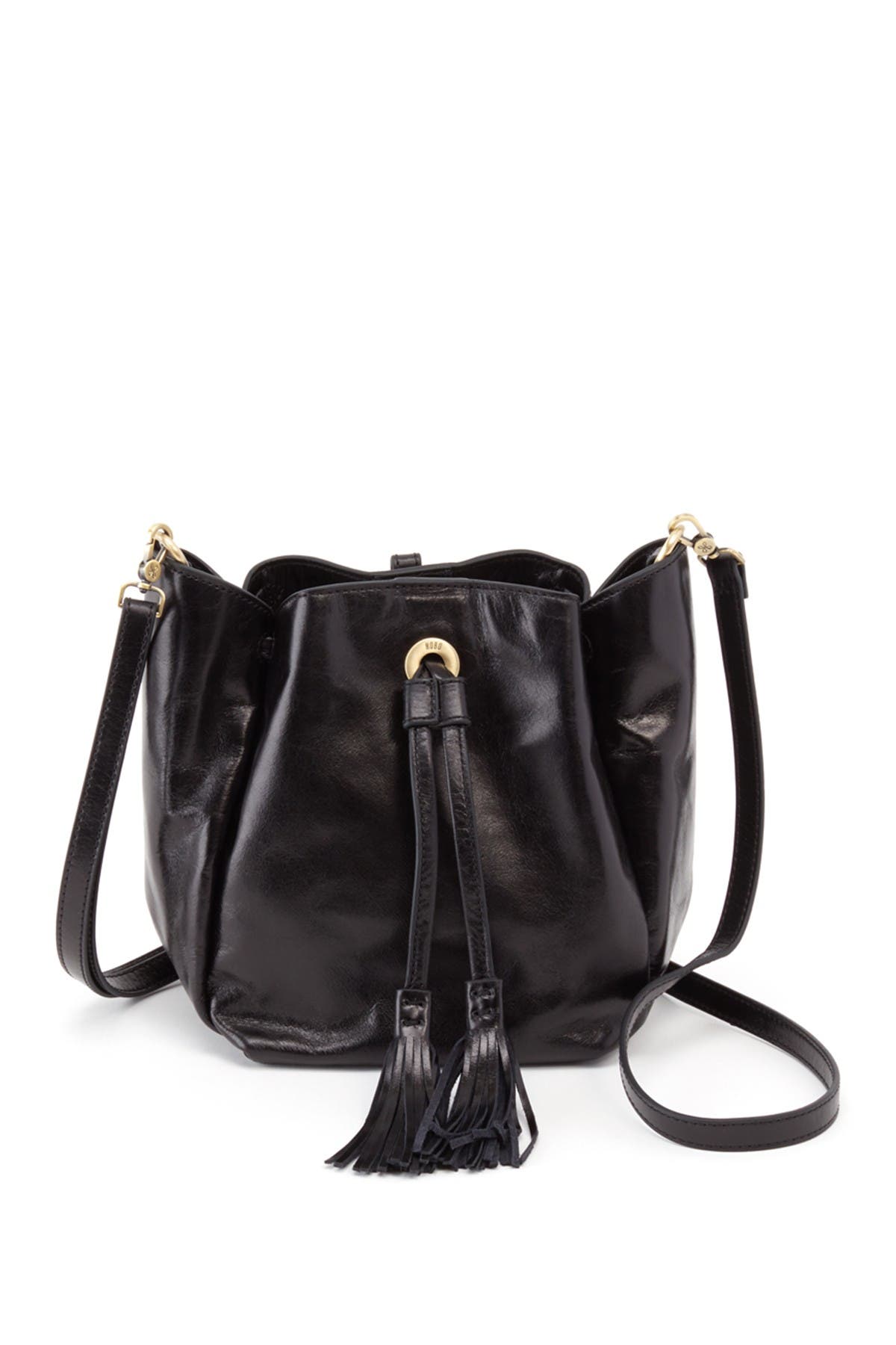 HOBO Puck Convertible Leather Bucket Bag | Nordstromrack