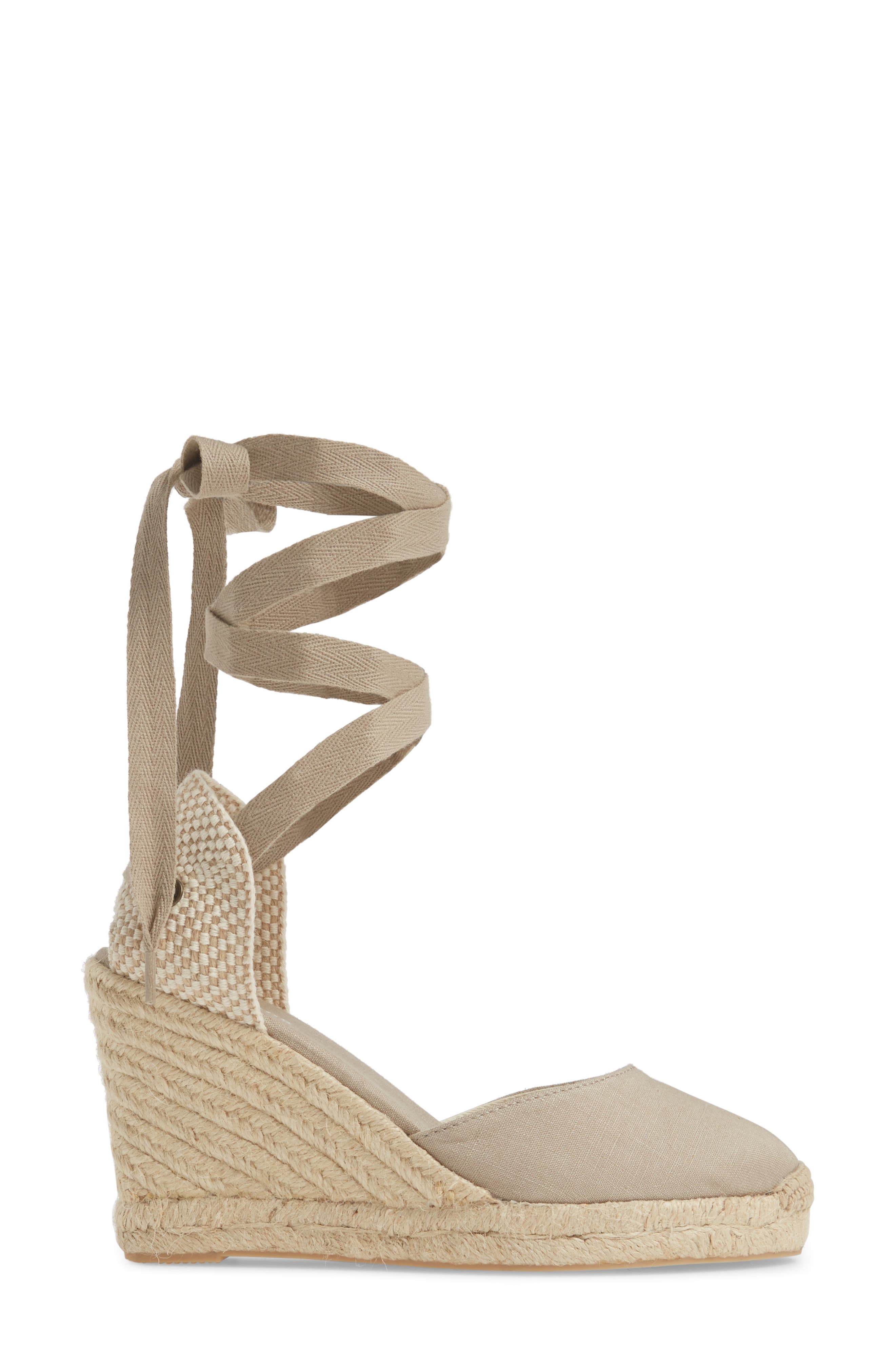 Soludos Wedge Lace-Up Espadrille Sandal (Women) | Nordstrom