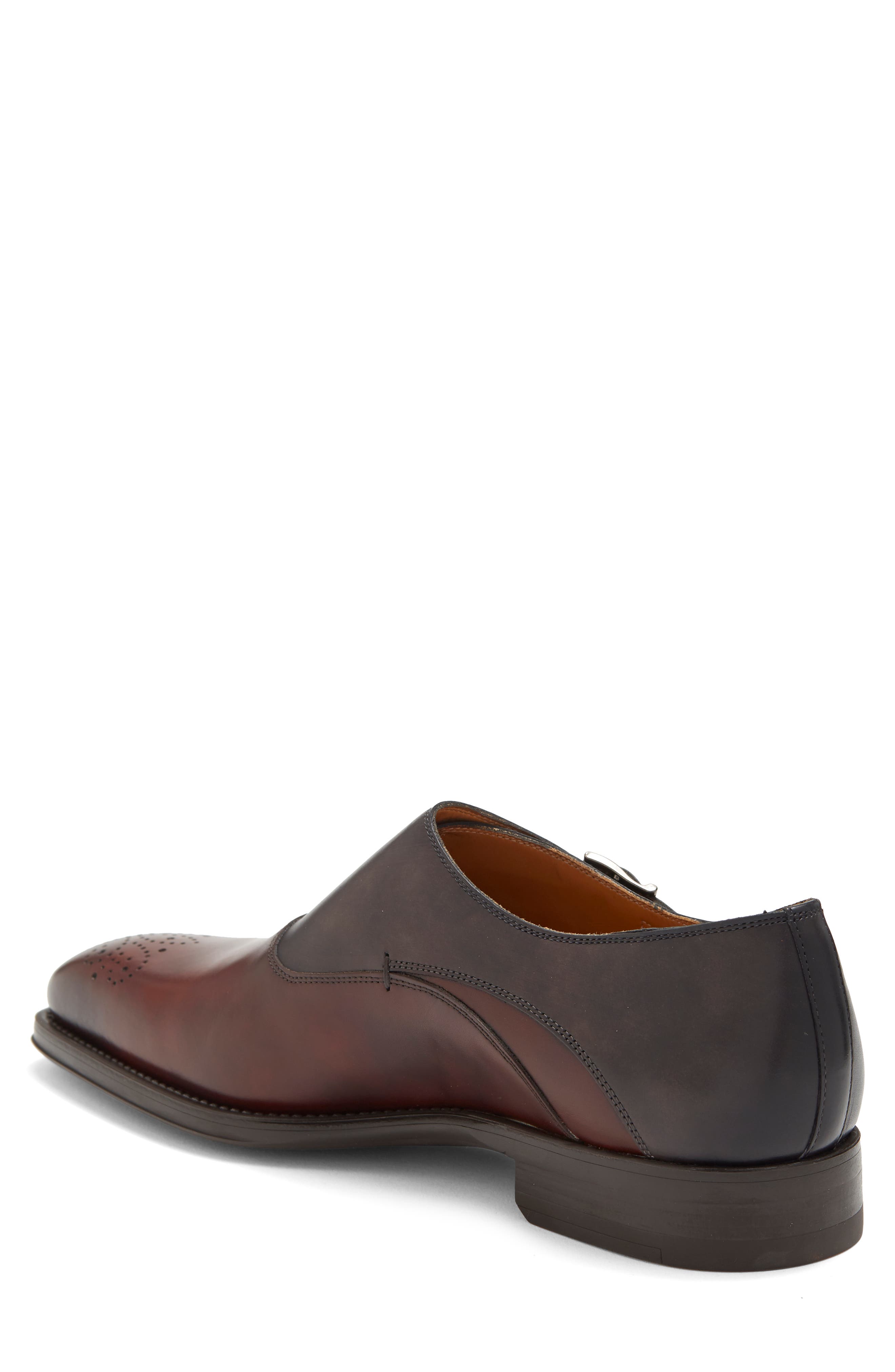 Magnanni Ress Leather Monk Shoe (Men) | Nordstromrack