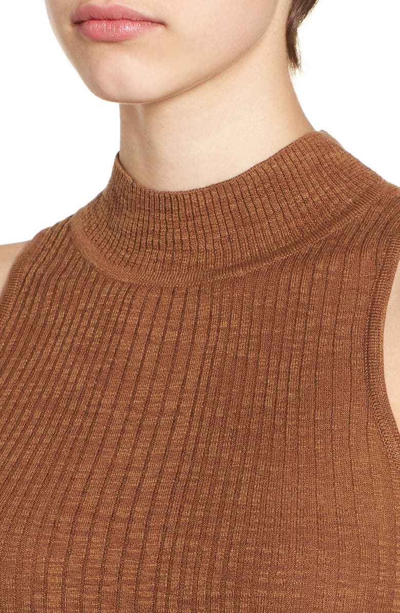 Sun & Shadow Mock Neck Knit Tank | Nordstrom