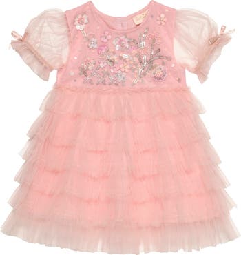 Tutu Du Monde Bebe Gardens Gate Bead Detail Tulle Tutu Dress | Nordstrom