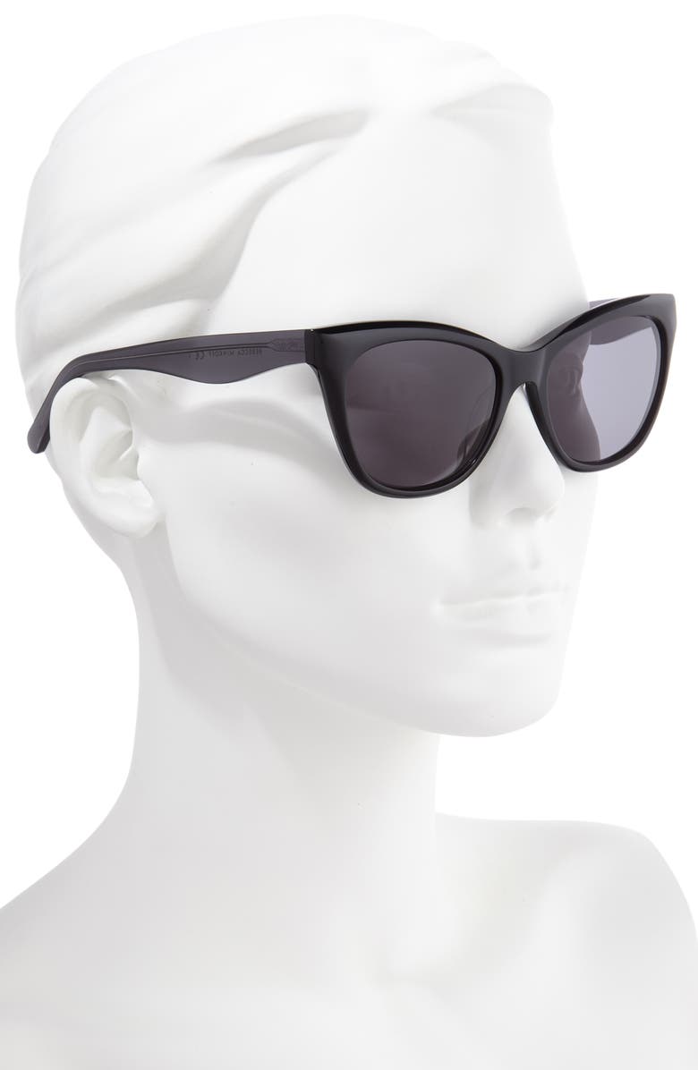 Rebecca Minkoff Lark 54mm Gradient Cat Eye Sunglasses | Nordstromrack
