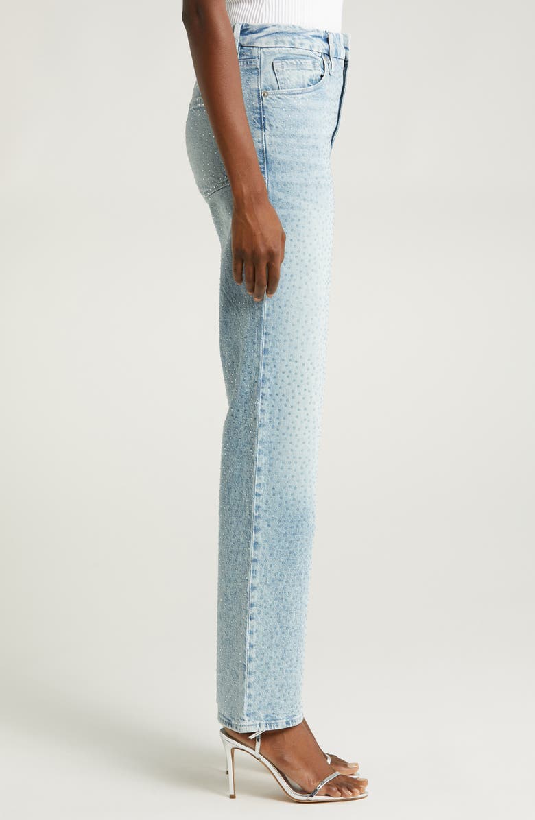 Good American Good Icon High Waist Straight Leg Jeans | Nordstromrack