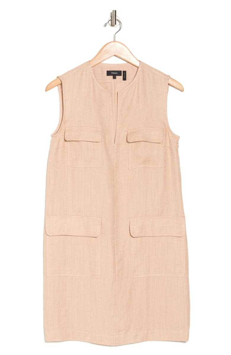Theory Utilitarian Herringbone Stitch Dress | Nordstromrack