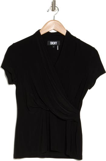 DKNY Side Gather Top | Nordstromrack
