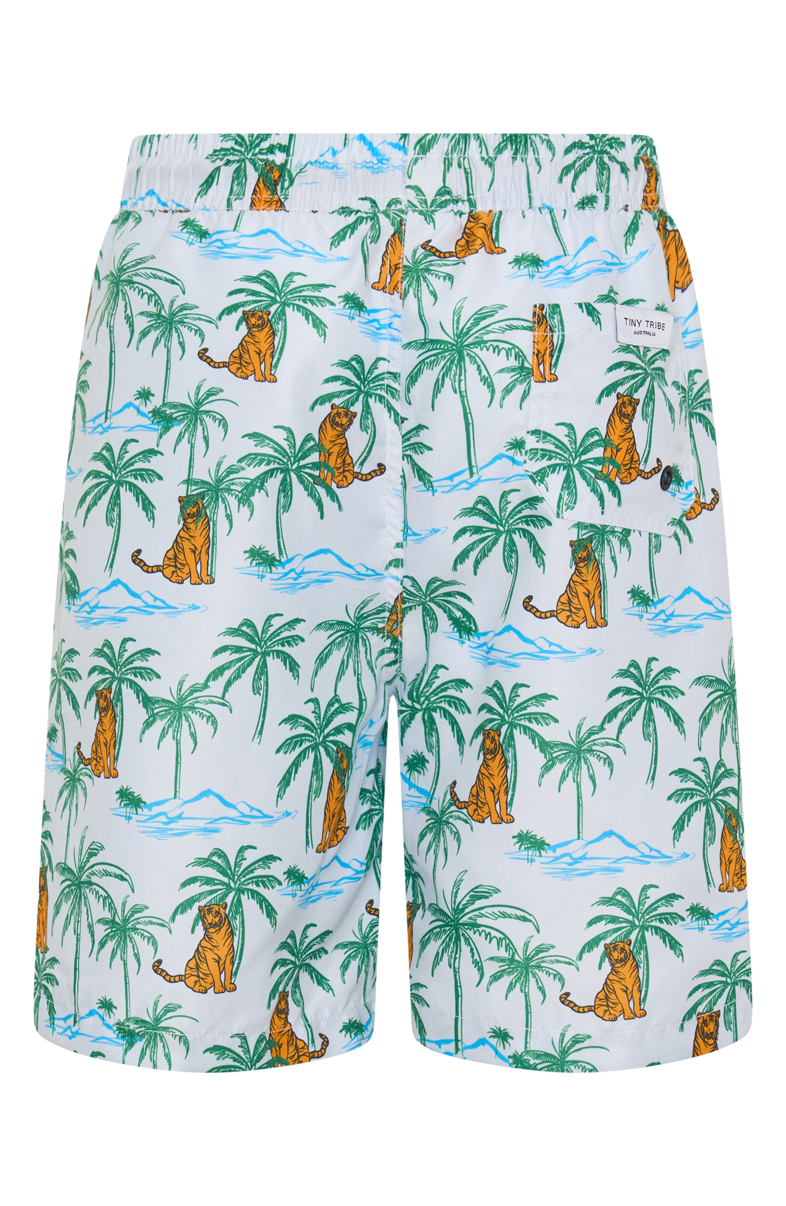 TINY TRIBE Kids' Print Swim Trunks | Nordstromrack