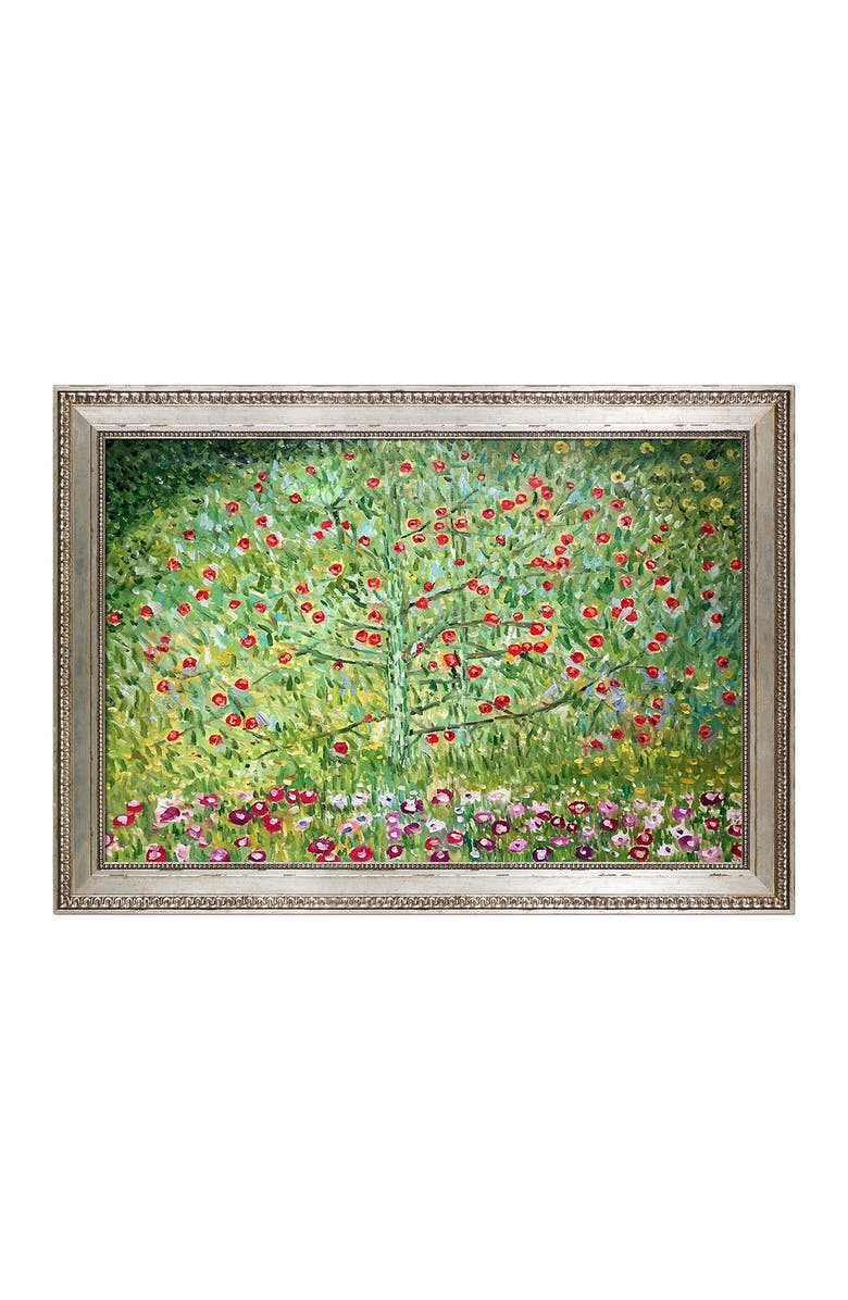 OVERSTOCK ART The Apple Tree by Gustav Klimt Framed Hand Painted Oil ...