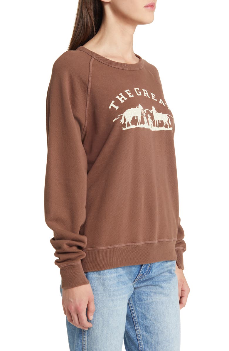 THE GREAT. The College Gaucho Graphic Sweatshirt | Nordstromrack