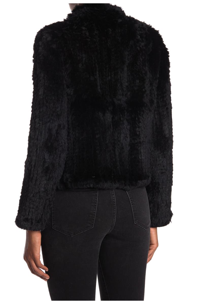 Love Token Kensley Genuine Dyed Rabbit Fur Jacket | Nordstromrack