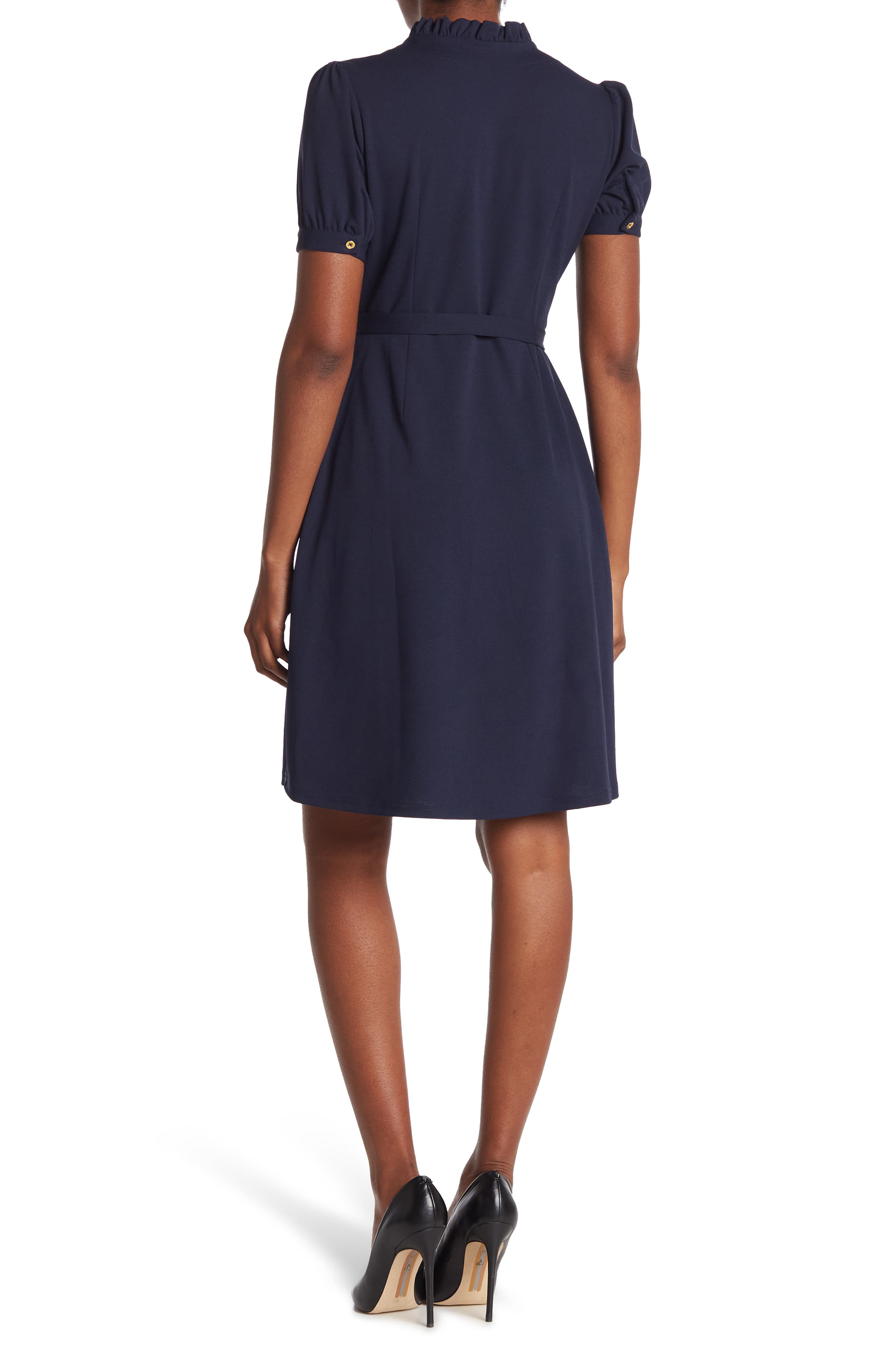 NANETTE NANETTE FOOTWR NANETTE NANETTE LEPORE Belted Stretch Crepe ...