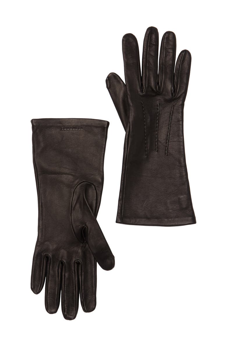 Burberry Short Leather Gloves | Nordstromrack