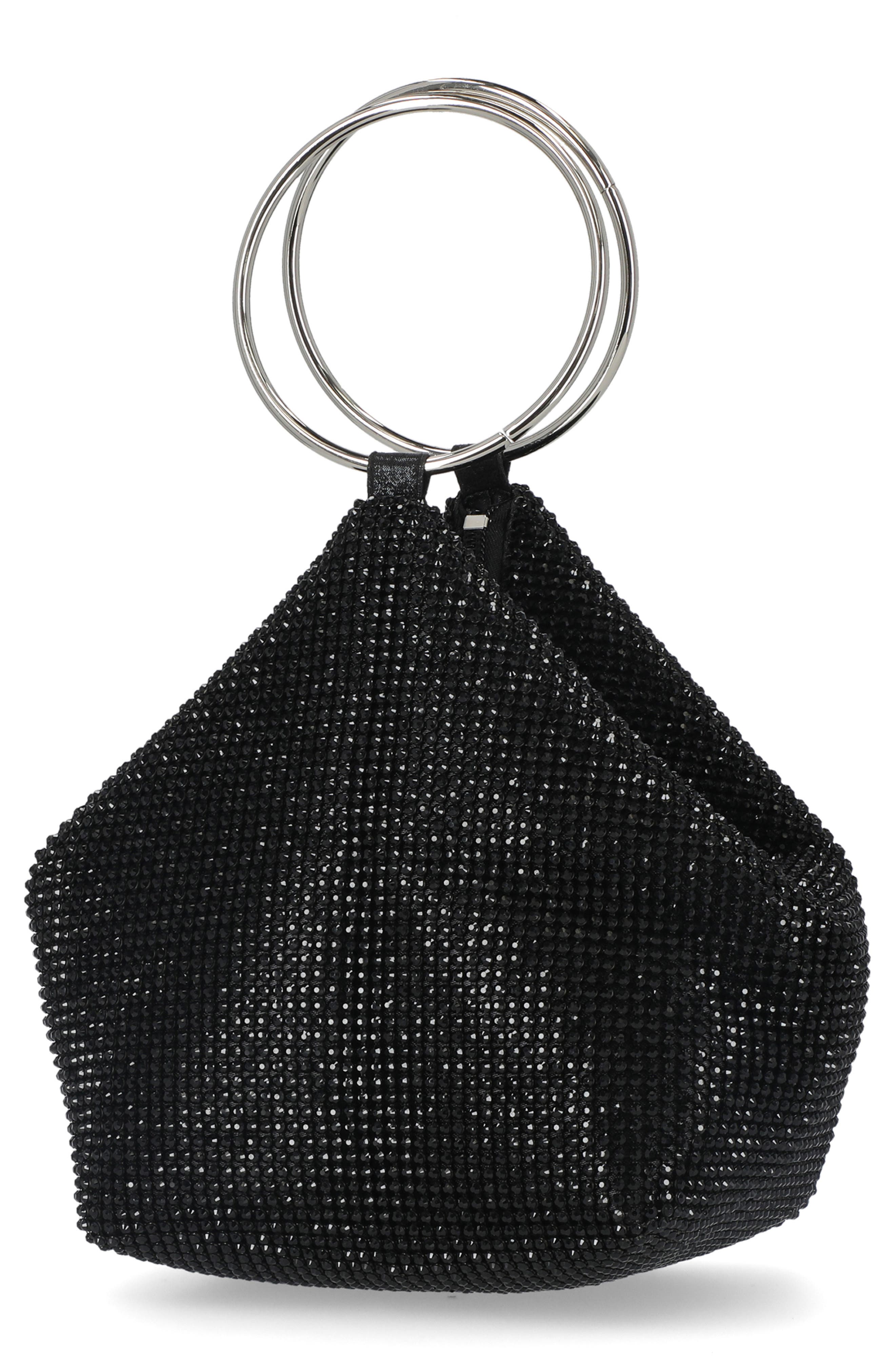 Jessica McClintock Jayda Crystal Mesh Evening Bag | Nordstromrack