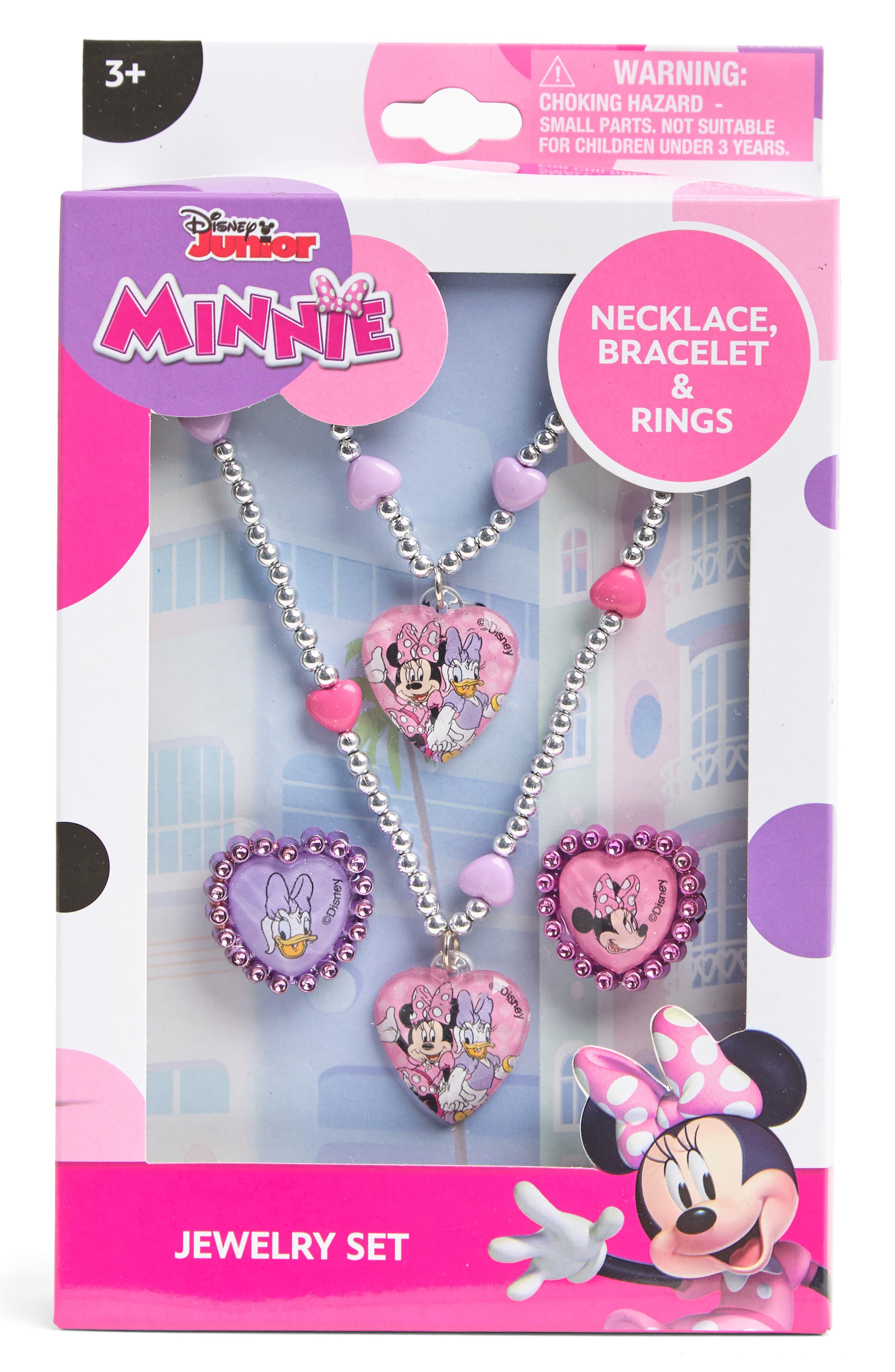 H.E.R. ACCESSORIES Disney's Minnie Mouse & Daisy Duck BFF Jewelry Box ...