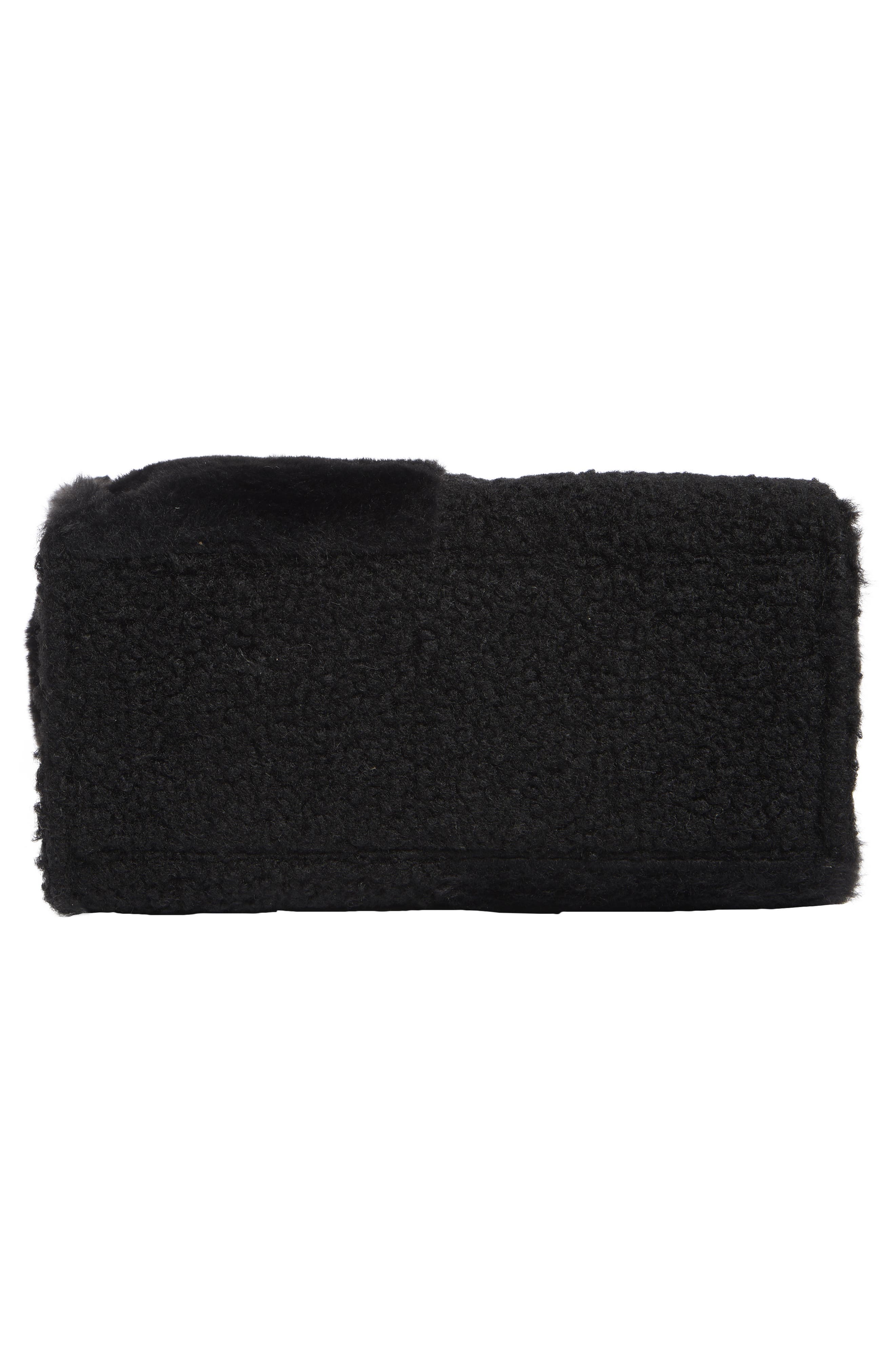 BCBG Faux Shearling Top Handle Satchel | Nordstromrack