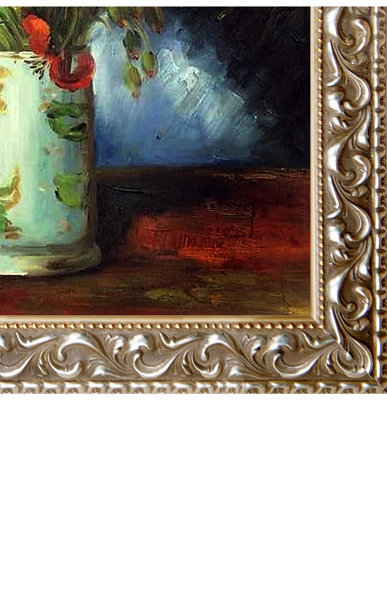 OVERSTOCK ART Vincent Van Gogh "Vase with Red Poppies" Framed Canvas ...