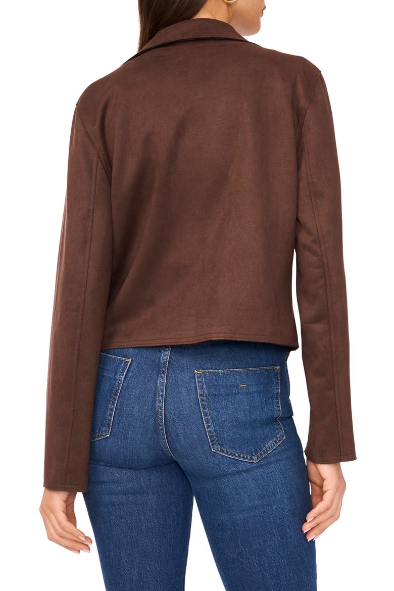 One-Button Faux Suede Jacket (Women) | Nordstromrack