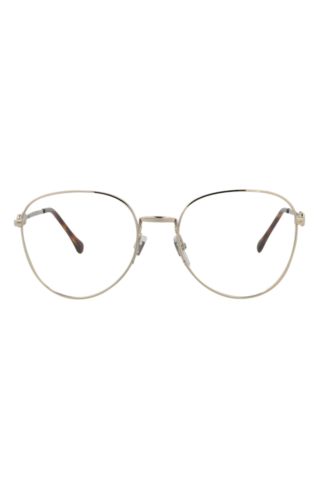 Gucci Novelty 56mm Round Optical Glasses | Nordstromrack