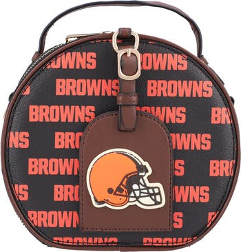 CUCE Cleveland Browns Repeat Logo Round Bag | Nordstrom