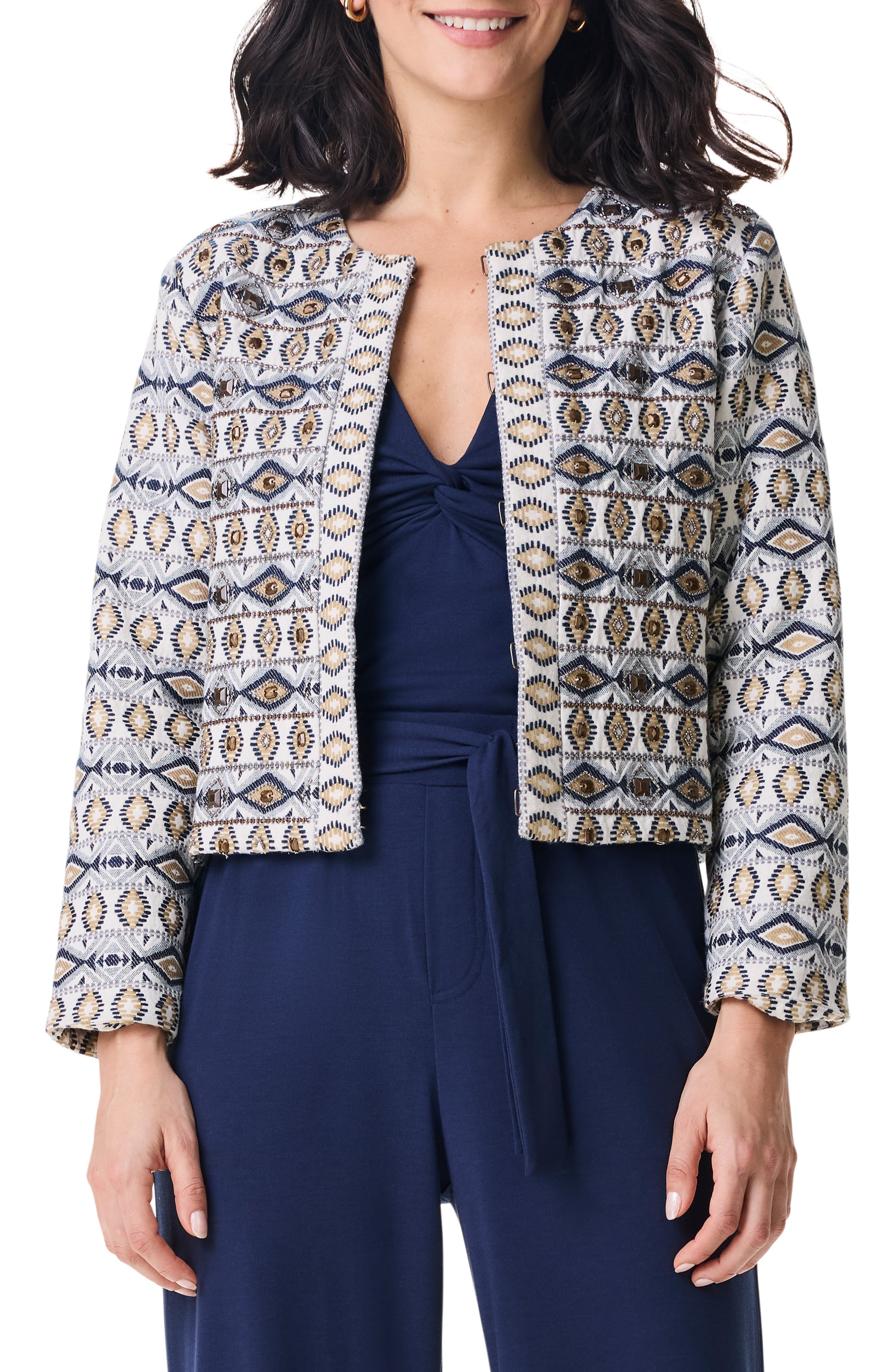 NIC+ZOE Seaside Glimmer Jacket | Nordstromrack