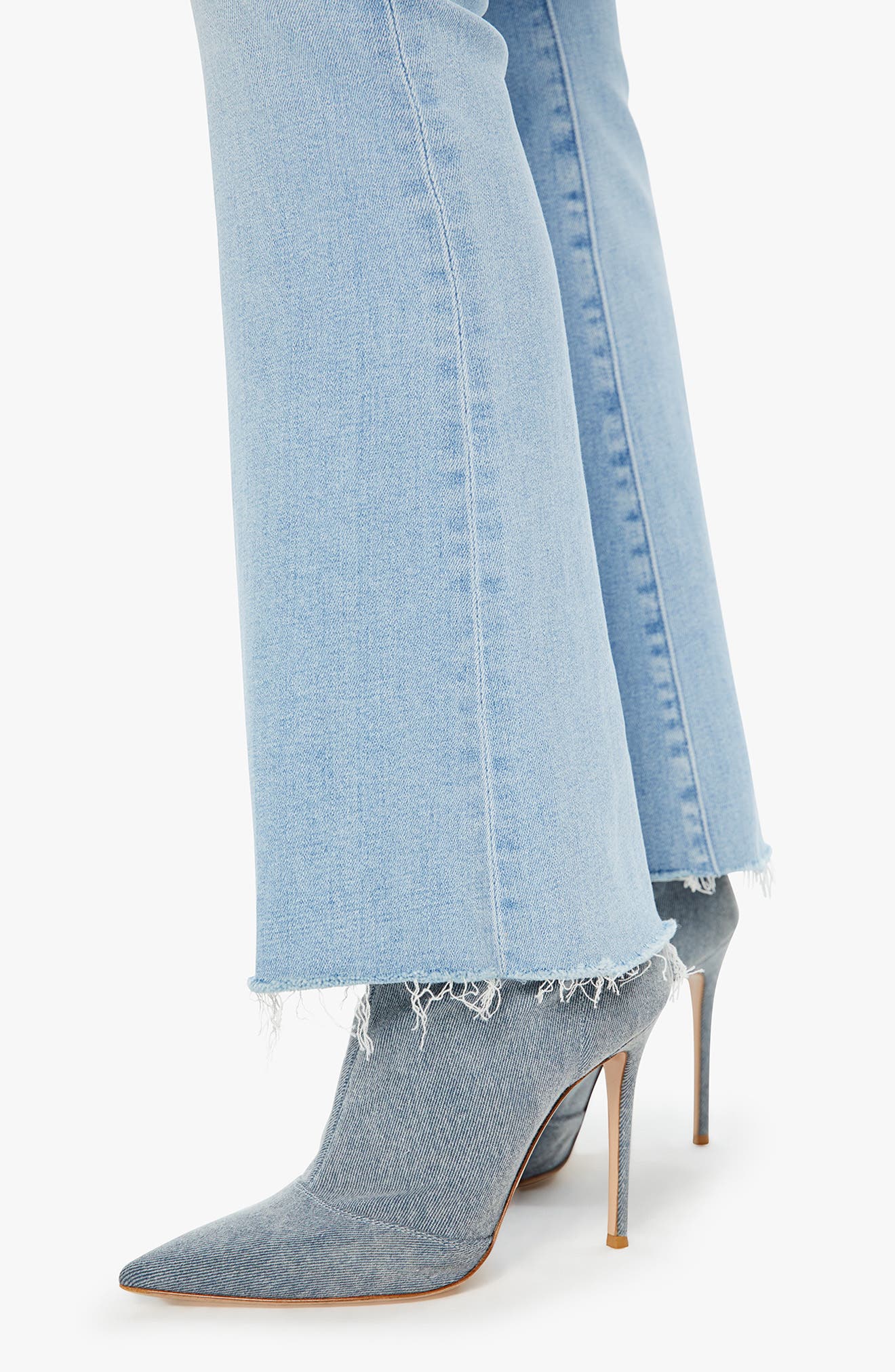 MOTHER Frayed Flare Jeans | Nordstromrack