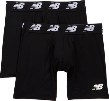 New Balance Performance Everyday 6" Boxer Briefs - Pack of 2 ...