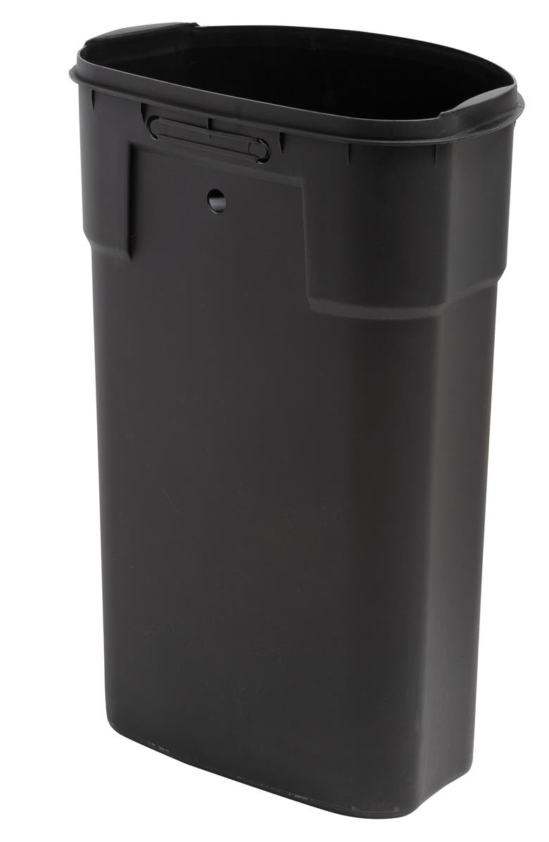 HONEY-CAN-DO 40L Semi-Round Lidded Step Stainless Steel Trash Can ...