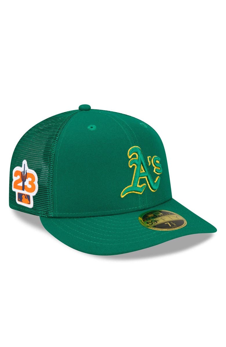 New Era Men's New Era Green Oakland Athletics 2023 Spring Training Low ...