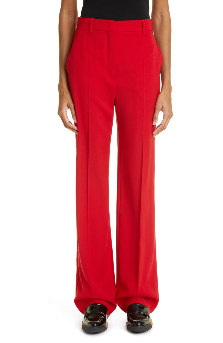 Max Mara Studio Quasar Virgin Wool Trousers | Nordstromrack