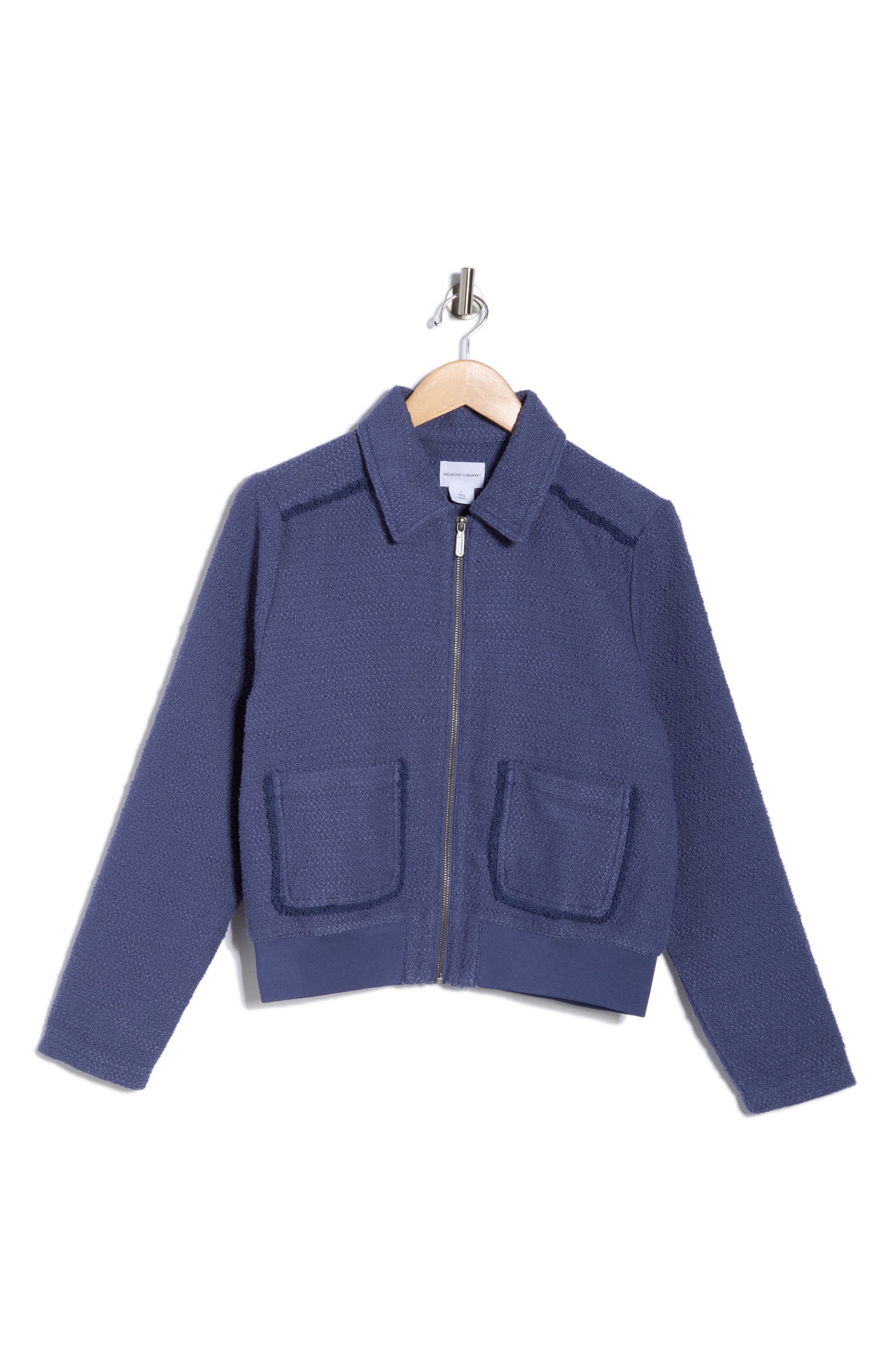 Melrose and Market Textured Bomber Jacket | Nordstromrack