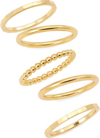 Madewell Simple Stacking Ring Set | Nordstrom
