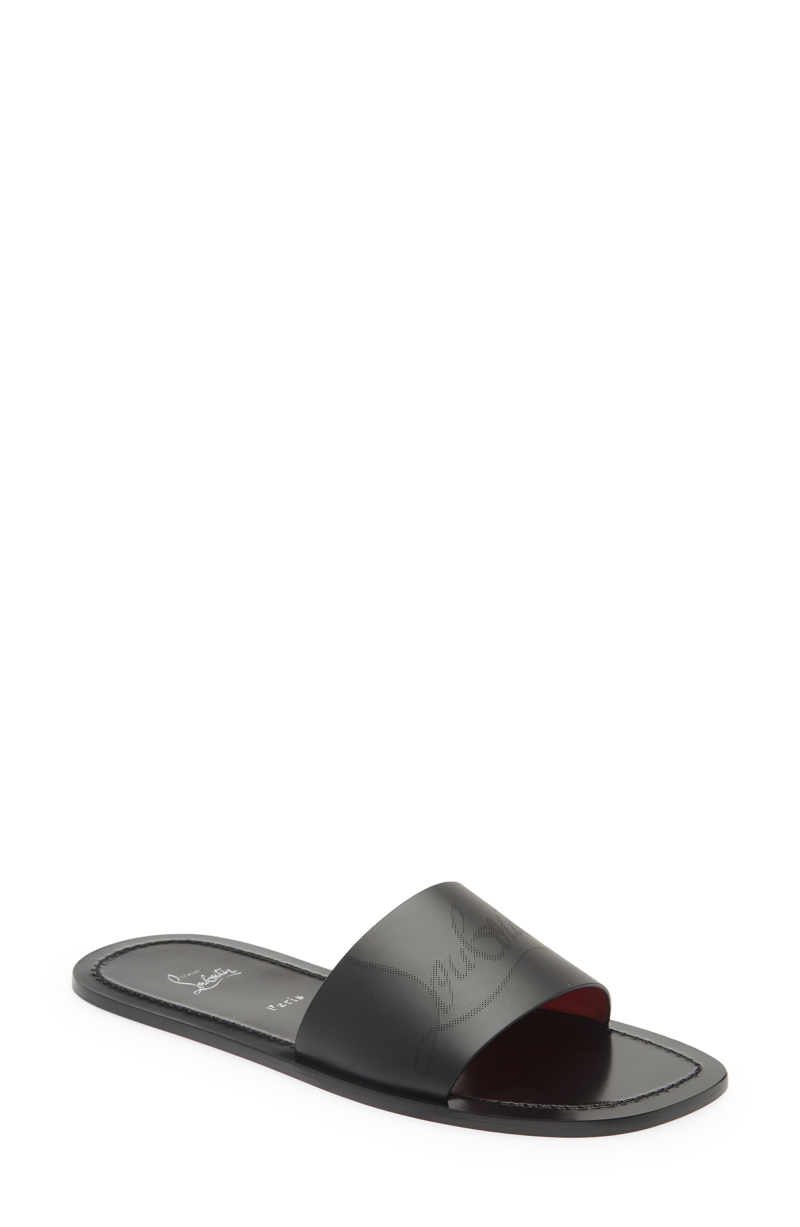 Christian Louboutin Coolraoul Slide Sandal (Men) | Nordstrom