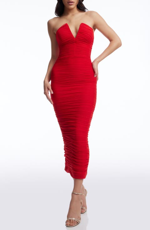 Red Cocktail & Party Dresses