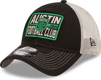 New Era Men's Austin FC New Era Black Devoted 9TWENTY Snapback Hat ...