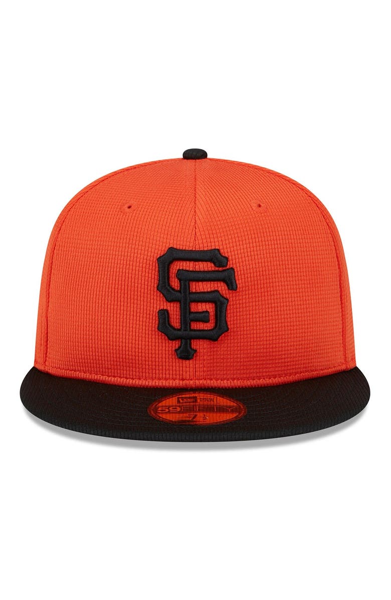 New Era Men's New Era Orange/Black San Francisco Giants 2024 Spring ...