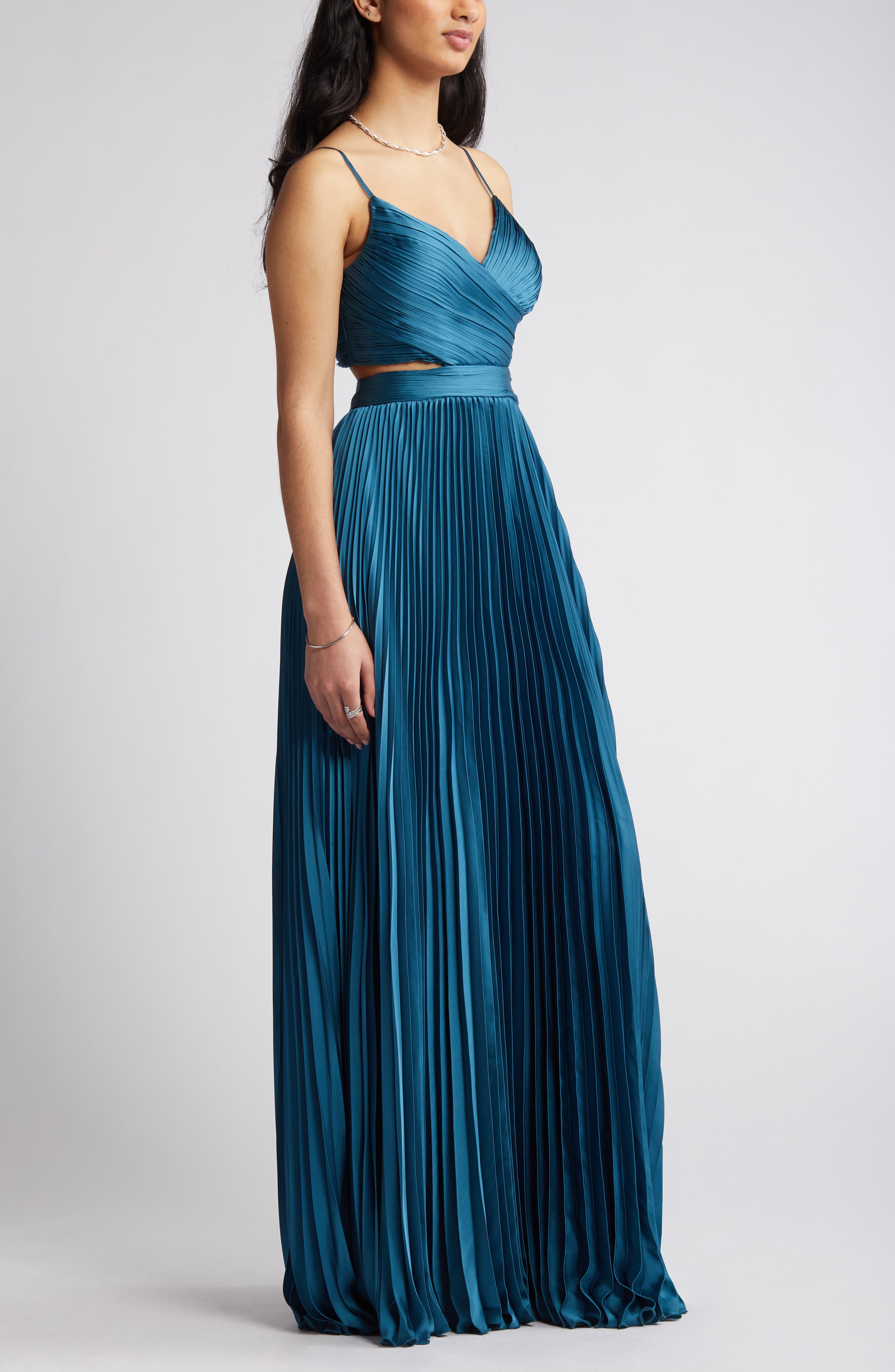 Lulus Got the Glam Pleated Gown | Nordstrom