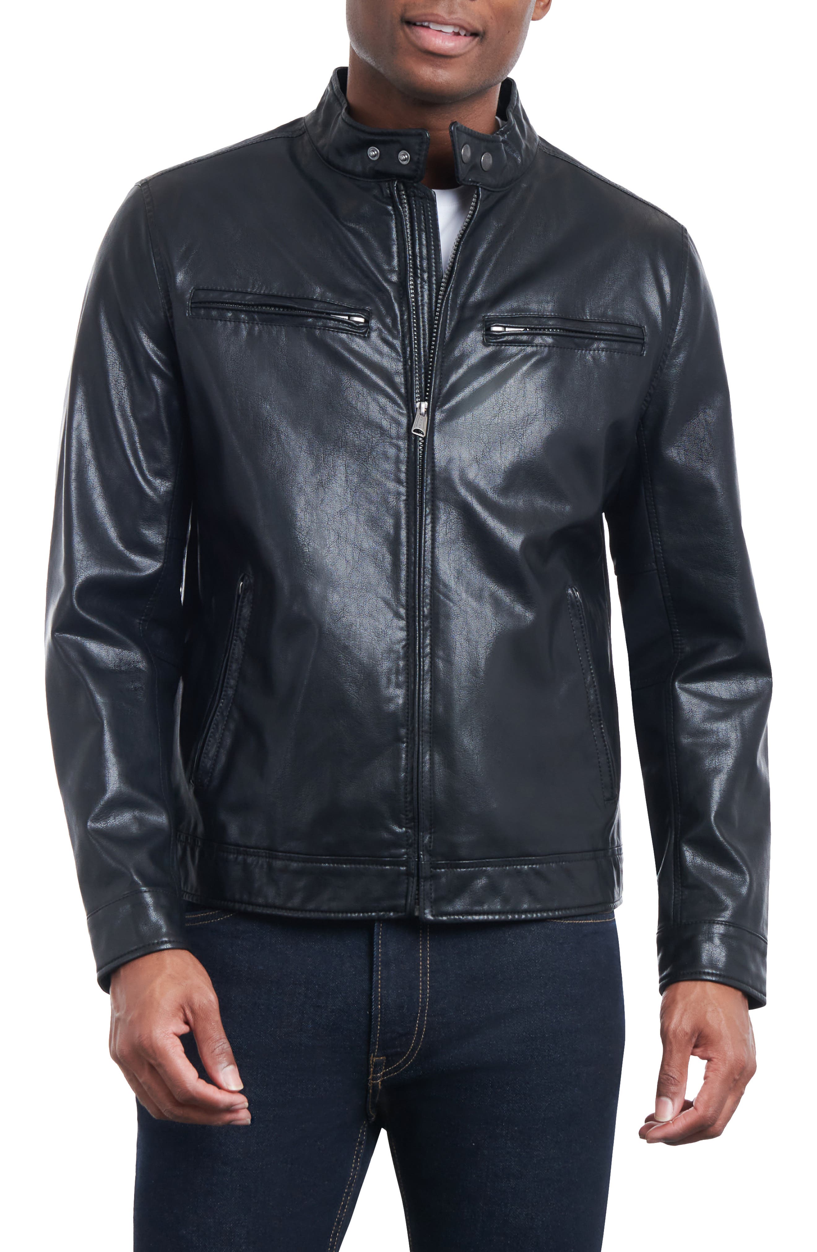 Lucky Brand Belmont Faux Leather Jacket | Nordstromrack