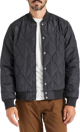 Brixton Dillinger Quilted Bomber Jacket | Nordstrom