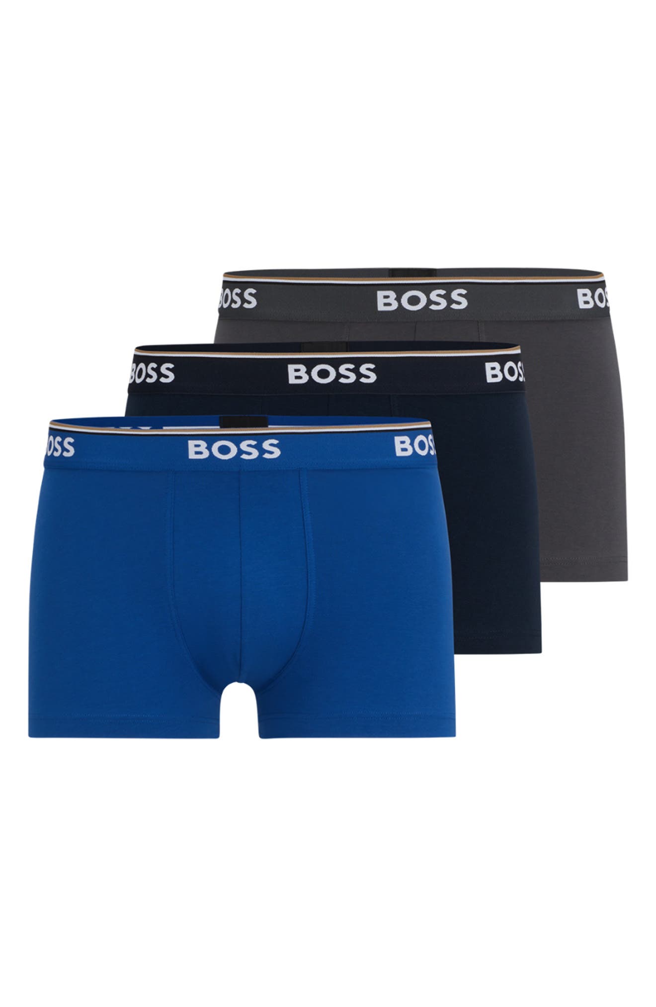 BOSS 3-Pack Power Stretch Cotton Trunks | Nordstromrack