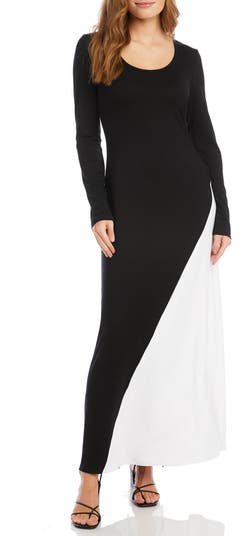 Karen Kane Colorblock Maxi Dress | Nordstrom
