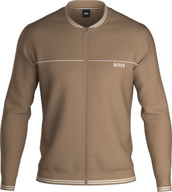 BOSS Core Stretch Cotton & Modal Track Jacket | Nordstrom