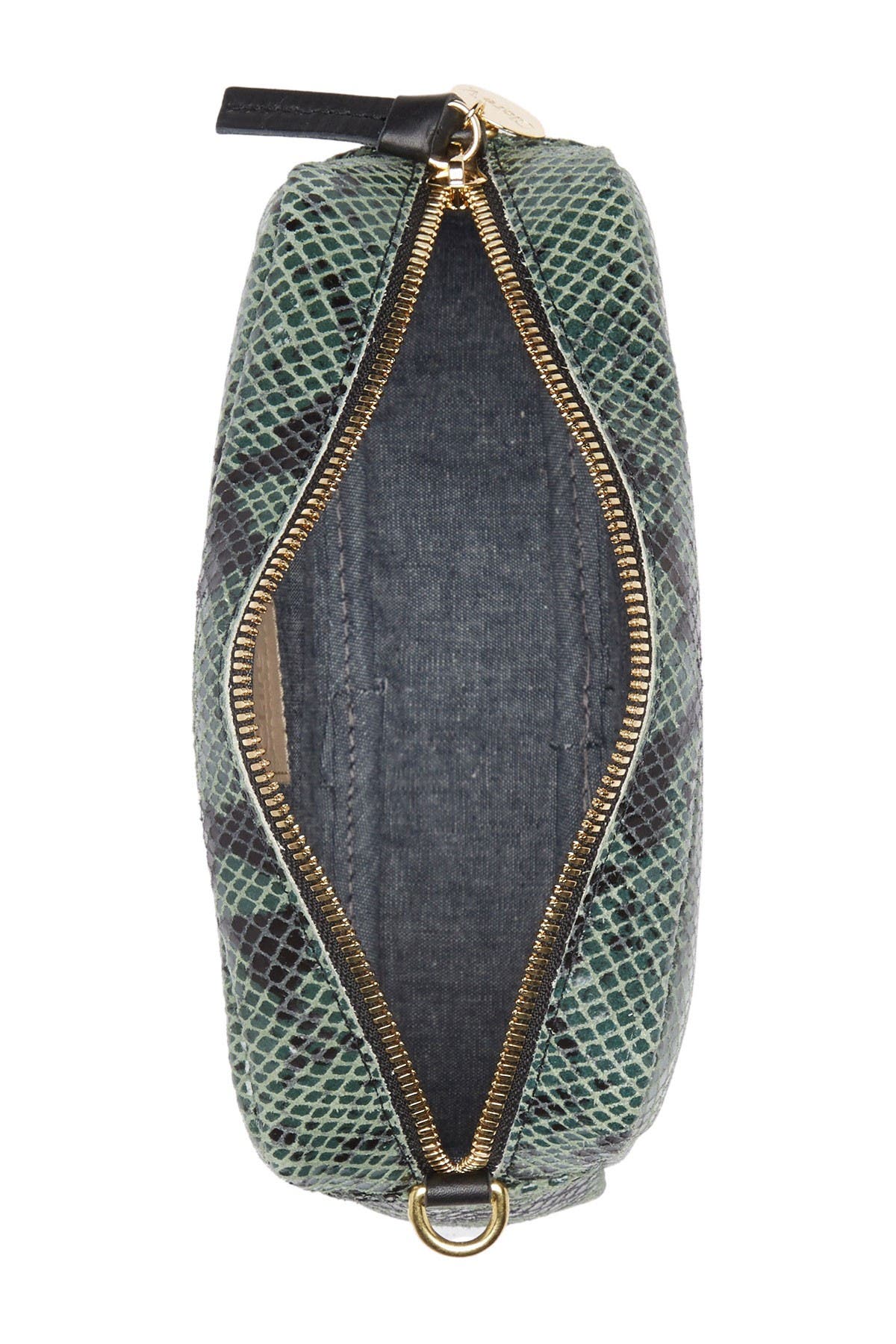 Clare V. Midi Snakeskin Embossed Crossbody Bag | Nordstromrack