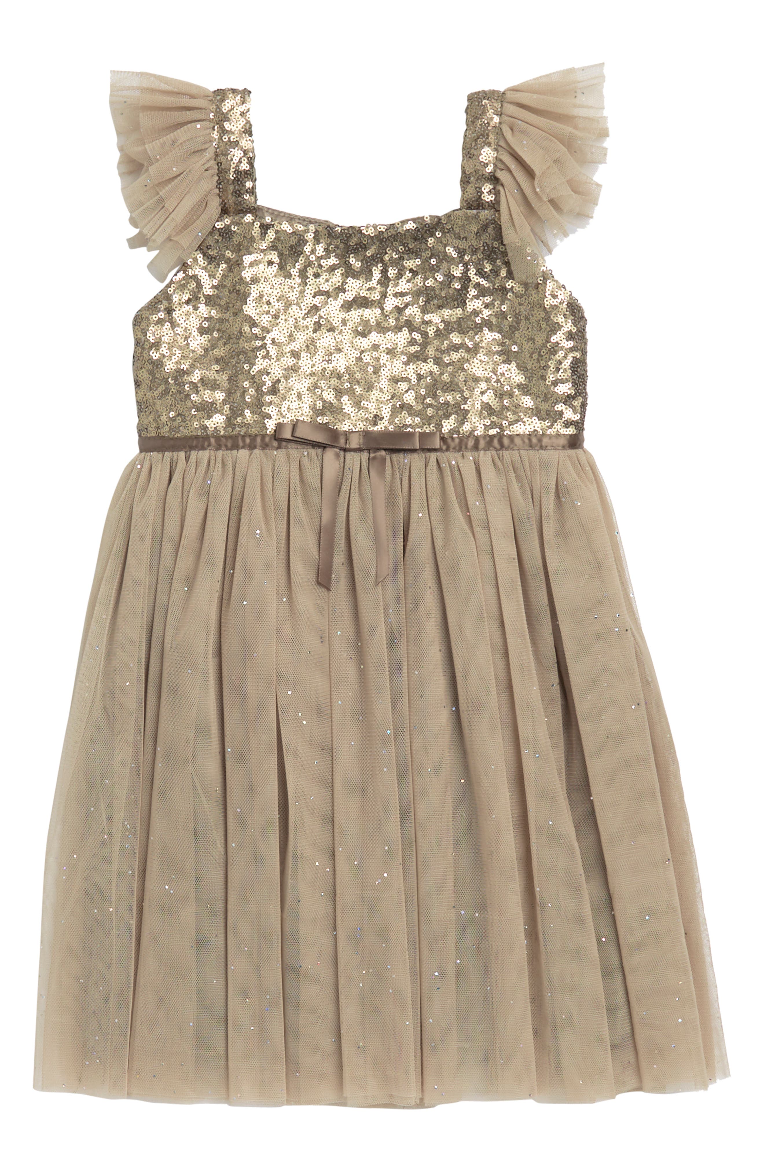 Popatu Sequin Bodice Tulle Dress | Nordstrom