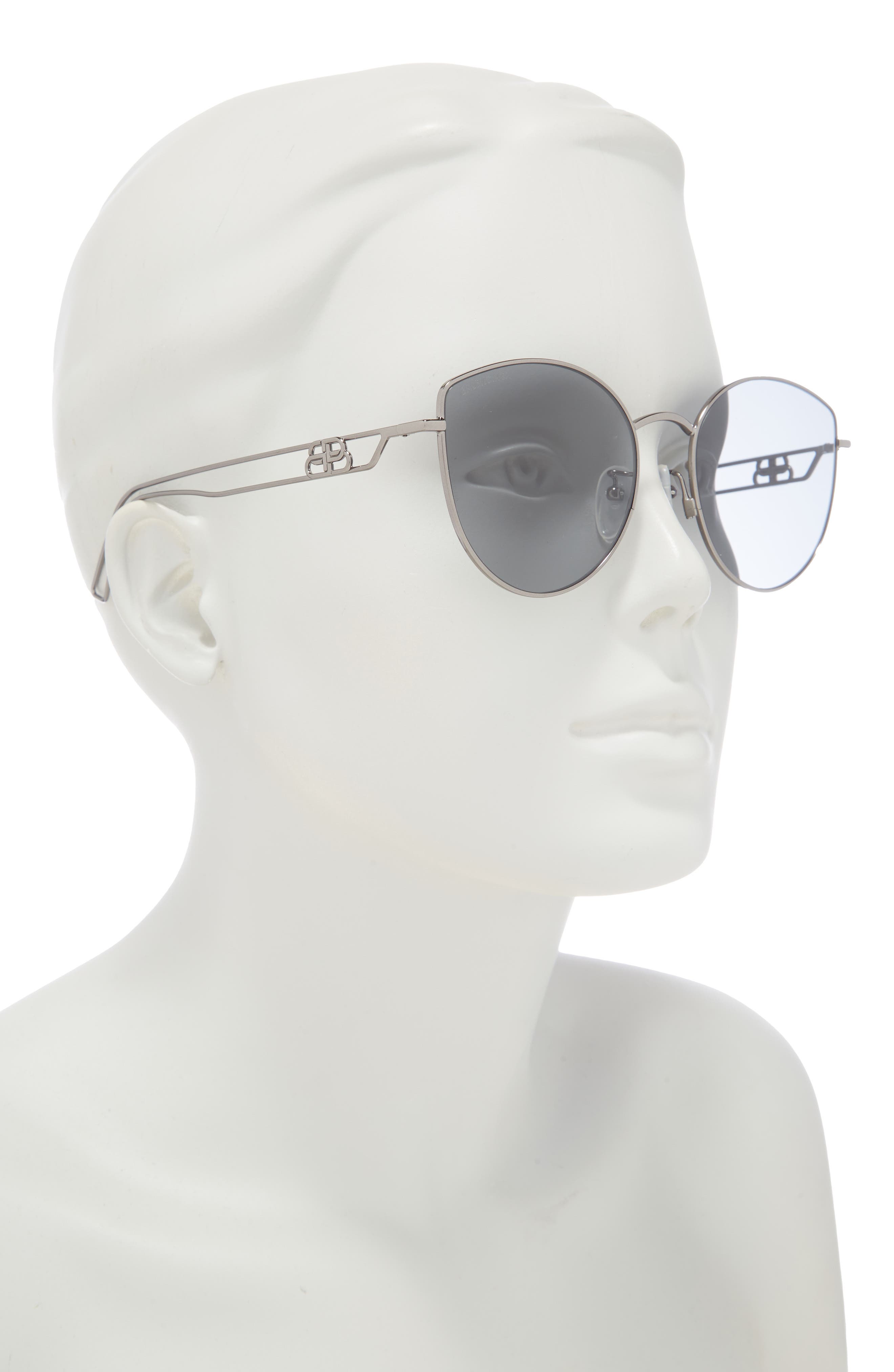 57mm Metal Frame Cat Eye Sunglasses (Women) | Nordstromrack
